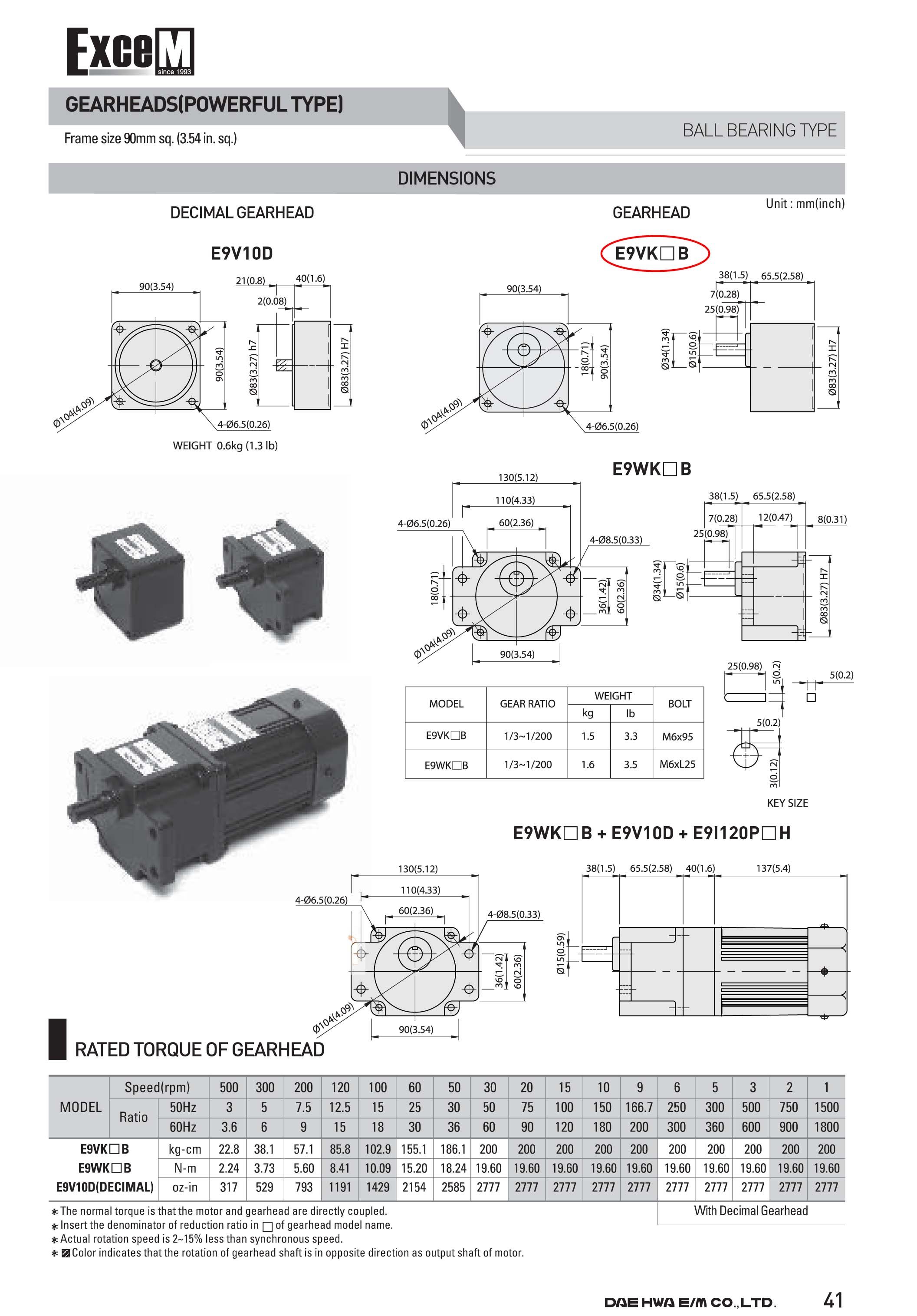 ExceM - 120w. 220VAC - CW/CCW - Spur redüktör - ExceM - REDÜKTÖRLÜ AC ...