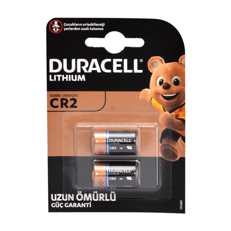 Duracell CR2 Ultra M3 3V Pil 2li - Duracell - CR2 Lithium Pil (Primary)