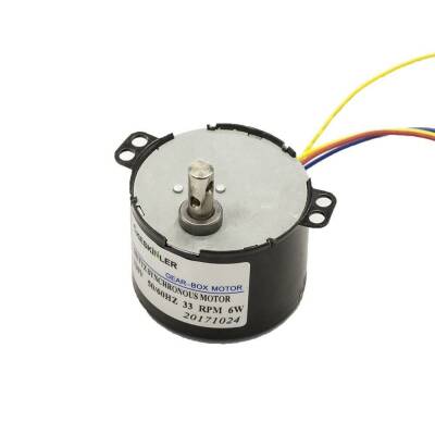 KTYZ-50 33RPM 6W AC Senkron Motor - Keskinler - Ac Motorlar